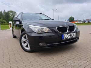 Melns BMW 520 2008 Rēzekne, ar dzinēja tilpumu 2.00 L un nobraukumu 292 tūkst. km par 4150 €, foto  vietnē AUTOMOTO.COM.LV