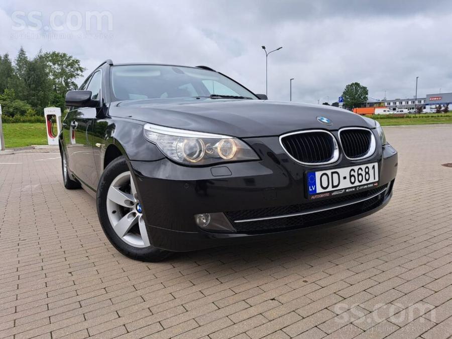 Melns BMW 520 2008 Rēzekne, ar dzinēja tilpumu 2.00 L un nobraukumu 292 tūkst. km par 4150 €, foto 1 vietnē AUTOMOTO.COM.LV