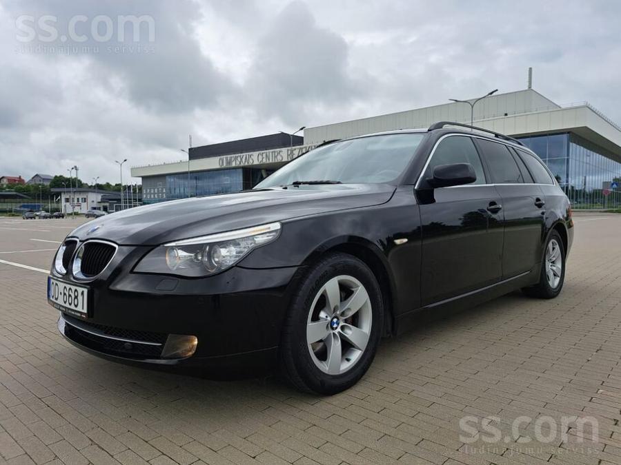 Melns BMW 520 2008 Rēzekne, ar dzinēja tilpumu 2.00 L un nobraukumu 292 tūkst. km par 4150 €, foto 4 vietnē AUTOMOTO.COM.LV