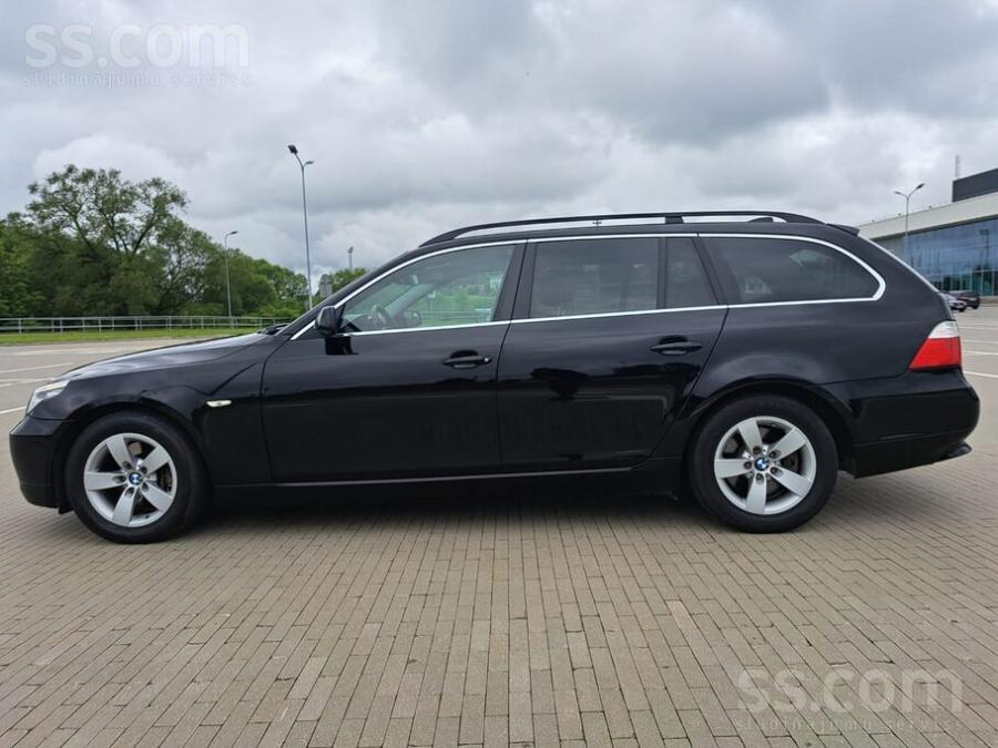 Melns BMW 520 2008 Rēzekne, ar dzinēja tilpumu 2.00 L un nobraukumu 292 tūkst. km par 4150 €, foto 5 vietnē AUTOMOTO.COM.LV
