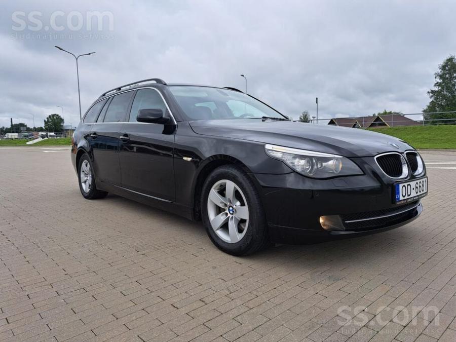 Melns BMW 520 2008 Rēzekne, ar dzinēja tilpumu 2.00 L un nobraukumu 292 tūkst. km par 4150 €, foto 9 vietnē AUTOMOTO.COM.LV
