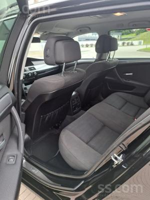 Melns BMW 520 2008 Rēzekne, ar dzinēja tilpumu 2.00 L un nobraukumu 292 tūkst. km par 4150 €, foto 16 vietnē AUTOMOTO.COM.LV