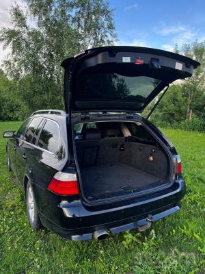 Черный БМВ 520 2008 в Бауска, объемом двигателя 2.00 л и пробегом 316 тыс. км за 3600 €, фото 10 на AUTOMOTO.COM.LV