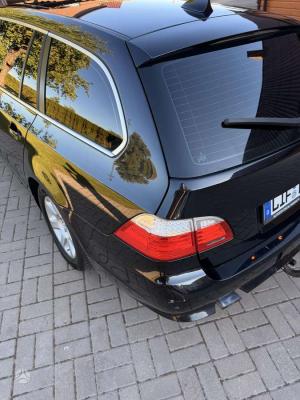Black BMW 520 2008 in Vilnius, with an engine capacity of 0.00 L and mileage of 220 thousand km for 3900 €, photo 5 on AUTOMOTO.COM.LV