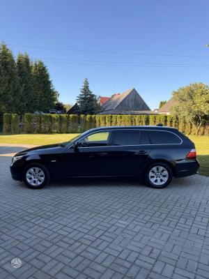 Black BMW 520 2008 in Vilnius, with an engine capacity of 0.00 L and mileage of 220 thousand km for 3900 €, photo 6 on AUTOMOTO.COM.LV