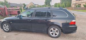 Black BMW 520 2008 in Mazeikiai, with an engine capacity of 2.00 L and mileage of 325 thousand km for 3000 €, photo 3 on AUTOMOTO.COM.LV