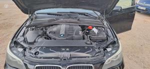 Black BMW 520 2008 in Mazeikiai, with an engine capacity of 2.00 L and mileage of 325 thousand km for 3000 €, photo 5 on AUTOMOTO.COM.LV