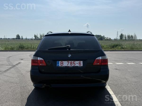 Melns BMW 520 2008 Liepāja, ar dzinēja tilpumu 2.00 L un nobraukumu 268 tūkst. km par 4000 €, foto 8 vietnē AUTOMOTO.COM.LV
