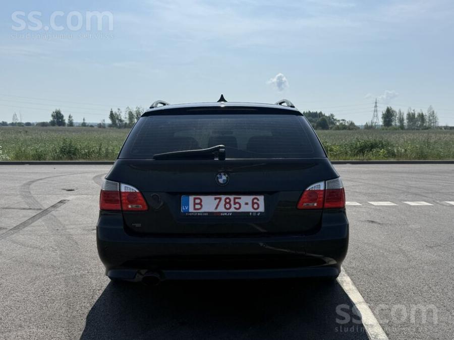 Melns BMW 520 2008 Liepāja, ar dzinēja tilpumu 2.00 L un nobraukumu 268 tūkst. km par 4000 €, foto 9 vietnē AUTOMOTO.COM.LV