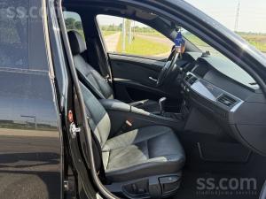 Melns BMW 520 2008 Liepāja, ar dzinēja tilpumu 2.00 L un nobraukumu 268 tūkst. km par 4000 €, foto 13 vietnē AUTOMOTO.COM.LV