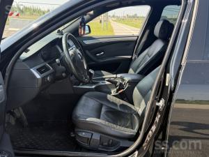 Melns BMW 520 2008 Liepāja, ar dzinēja tilpumu 2.00 L un nobraukumu 268 tūkst. km par 4000 €, foto 15 vietnē AUTOMOTO.COM.LV