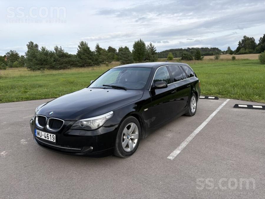Melns BMW 520 2008 Tukums, ar dzinēja tilpumu 2.00 L un nobraukumu 311 tūkst. km par 3300 €, foto 1 vietnē AUTOMOTO.COM.LV