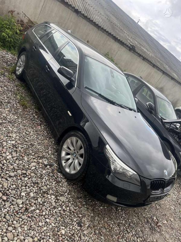 Melns BMW 520 2008 Klaipėda, ar dzinēja tilpumu 2.00 L un nobraukumu 32 tūkst. km par 3200 €, foto 1 vietnē AUTOMOTO.COM.LV