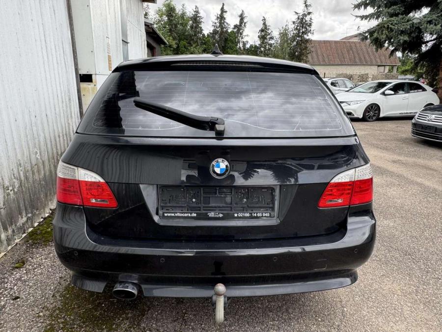Melns BMW 520 2008 Marijampole, ar dzinēja tilpumu 2.00 L un nobraukumu 260 tūkst. km par 2800 €, foto 6 vietnē AUTOMOTO.COM.LV