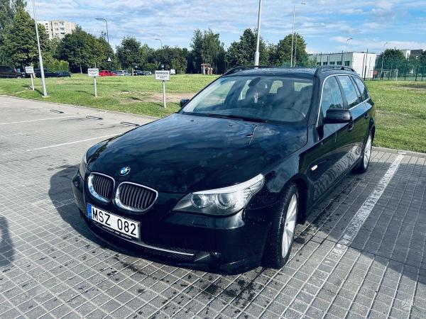 Черный БМВ 520 2008 в Вильнюс, объемом двигателя 2.00 л и пробегом 286 тыс. км за 2600 €, фото 2 на AUTOMOTO.COM.LV