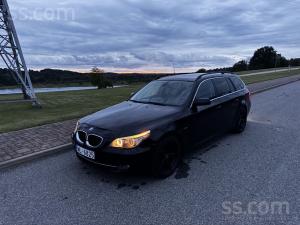 Черный БМВ 520 2008 в Айзкраукле, объемом двигателя 2.00 л и пробегом 455 тыс. км за 4800 €, фото 4 на AUTOMOTO.COM.LV
