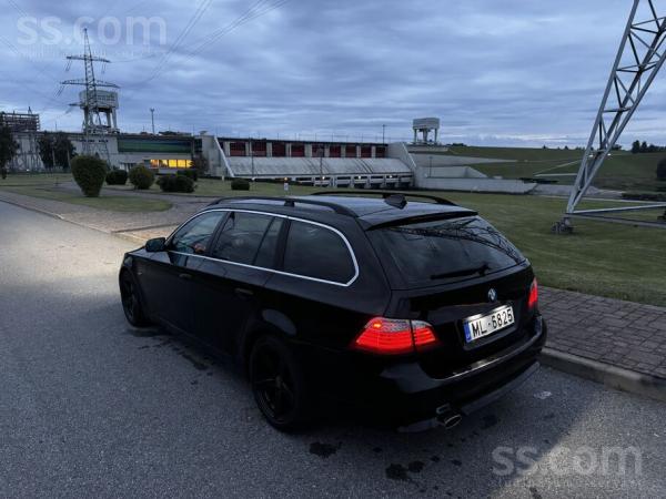 Черный БМВ 520 2008 в Айзкраукле, объемом двигателя 2.00 л и пробегом 455 тыс. км за 4800 €, фото 5 на AUTOMOTO.COM.LV