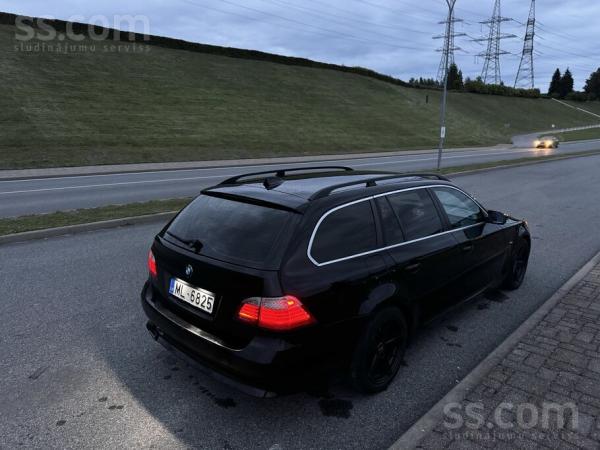 Черный БМВ 520 2008 в Айзкраукле, объемом двигателя 2.00 л и пробегом 455 тыс. км за 4800 €, фото 9 на AUTOMOTO.COM.LV