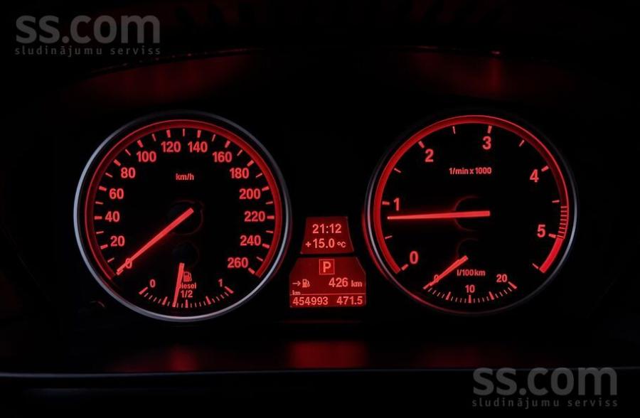 Черный БМВ 520 2008 в Айзкраукле, объемом двигателя 2.00 л и пробегом 455 тыс. км за 4800 €, фото 18 на AUTOMOTO.COM.LV