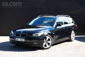 Melns BMW 520 2008 Rīga, ar dzinēja tilpumu 2.00 L un nobraukumu 271 tūkst. km par 5990 €, foto  vietnē AUTOMOTO.COM.LV
