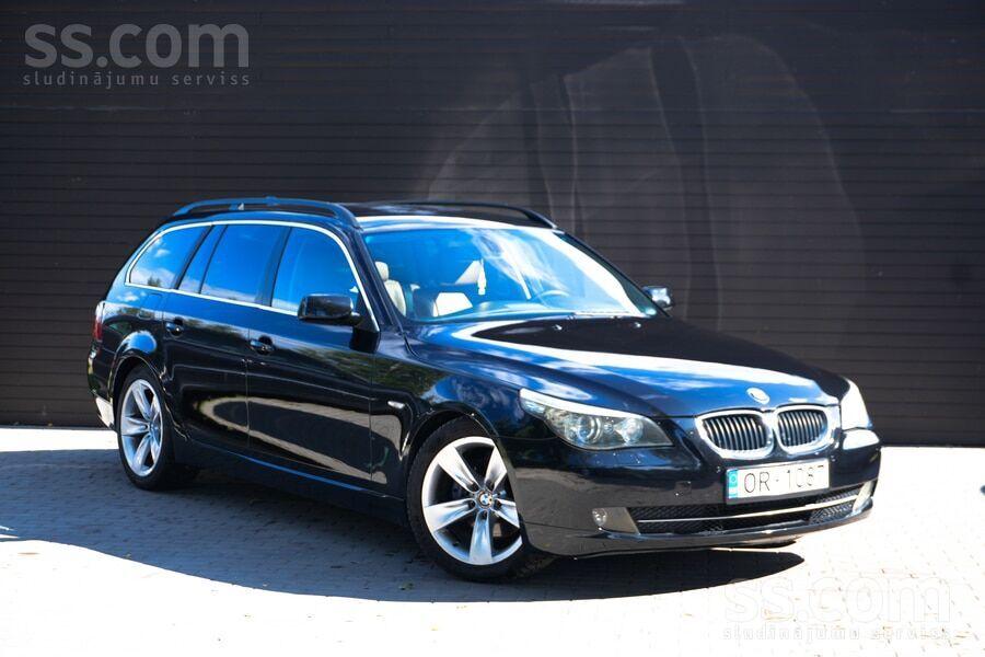 Melns BMW 520 2008 Rīga, ar dzinēja tilpumu 2.00 L un nobraukumu 271 tūkst. km par 5990 €, foto 3 vietnē AUTOMOTO.COM.LV