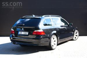 Melns BMW 520 2008 Rīga, ar dzinēja tilpumu 2.00 L un nobraukumu 271 tūkst. km par 5990 €, foto 4 vietnē AUTOMOTO.COM.LV