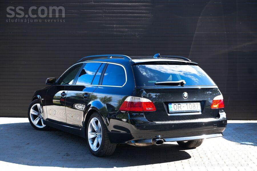 Melns BMW 520 2008 Rīga, ar dzinēja tilpumu 2.00 L un nobraukumu 271 tūkst. km par 5990 €, foto 5 vietnē AUTOMOTO.COM.LV