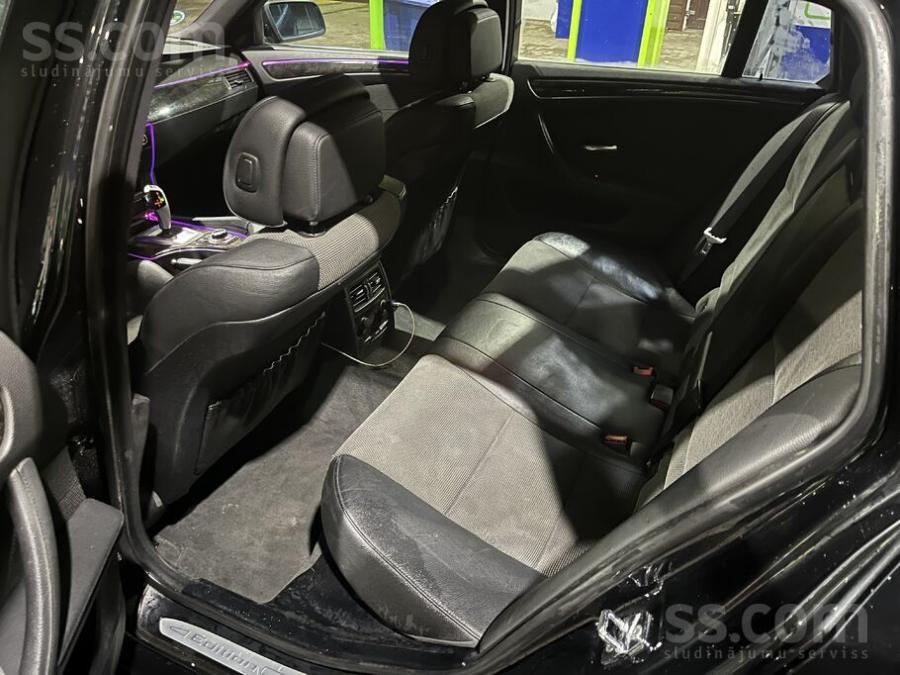 Черный БМВ 520 2008 в Рига, объемом двигателя 2.00 л и пробегом 275 тыс. км за 4550 €, фото 7 на AUTOMOTO.COM.LV