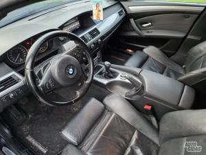 Black BMW 520 2008 in Kaunas, with an engine capacity of 2.00 L and mileage of 501 thousand km for 1799 €, photo 7 on AUTOMOTO.COM.LV
