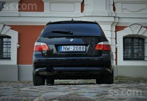 Black BMW 520 2009 in Jelgava, with an engine capacity of 2.00 L and mileage of 278 thousand km for 7300 €, photo 7 on AUTOMOTO.COM.LV