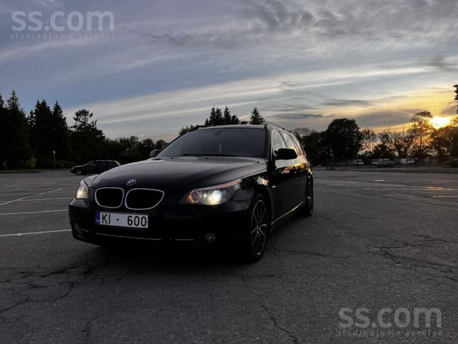 Melns BMW 520 2009 Jelgava, ar dzinēja tilpumu 2.00 L un nobraukumu 342 tūkst. km par 5500 €, foto 2 vietnē AUTOMOTO.COM.LV