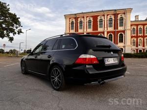 Melns BMW 520 2009 Jelgava, ar dzinēja tilpumu 2.00 L un nobraukumu 342 tūkst. km par 5500 €, foto 3 vietnē AUTOMOTO.COM.LV