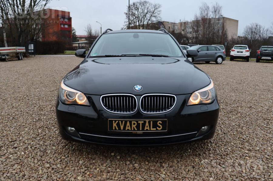 Black BMW 520 2009 in Gulbene, with an engine capacity of 2.00 L and mileage of 272 thousand km for 6990 €, photo 3 on AUTOMOTO.COM.LV