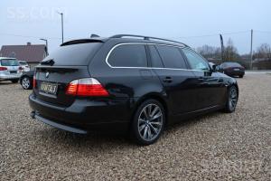 Black BMW 520 2009 in Gulbene, with an engine capacity of 2.00 L and mileage of 272 thousand km for 6990 €, photo 4 on AUTOMOTO.COM.LV