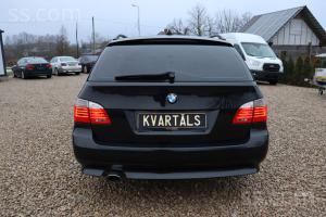 Black BMW 520 2009 in Gulbene, with an engine capacity of 2.00 L and mileage of 272 thousand km for 6990 €, photo 6 on AUTOMOTO.COM.LV