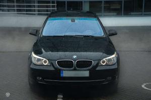 Black BMW 520 2009 in Klaipeda, with an engine capacity of 2.00 L and mileage of 430 thousand km for 5000 €, photo  on AUTOMOTO.COM.LV