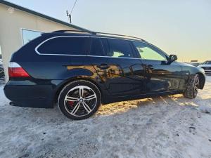 Black BMW 520 2009 in Vilnius, with an engine capacity of 2.99 L and mileage of 336 thousand km for 3750 €, photo 5 on AUTOMOTO.COM.LV