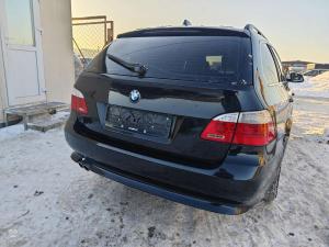 Black BMW 520 2009 in Vilnius, with an engine capacity of 2.99 L and mileage of 336 thousand km for 3750 €, photo 6 on AUTOMOTO.COM.LV