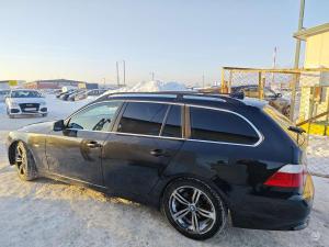 Black BMW 520 2009 in Vilnius, with an engine capacity of 2.99 L and mileage of 336 thousand km for 3750 €, photo 14 on AUTOMOTO.COM.LV