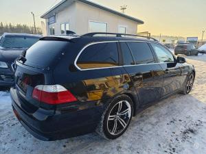 Black BMW 520 2009 in Vilnius, with an engine capacity of 2.99 L and mileage of 336 thousand km for 3750 €, photo 31 on AUTOMOTO.COM.LV