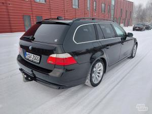 Black BMW 520 2009 in Vilkaviskis, with an engine capacity of 2.00 L and mileage of 415 thousand km for 3950 €, photo 8 on AUTOMOTO.COM.LV