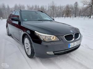 Black BMW 520 2009 in Vilkaviskis, with an engine capacity of 2.00 L and mileage of 415 thousand km for 3950 €, photo 13 on AUTOMOTO.COM.LV