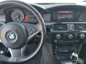 Black BMW 520 2009 in Vilkaviskis, with an engine capacity of 2.00 L and mileage of 415 thousand km for 3950 €, photo 20 on AUTOMOTO.COM.LV