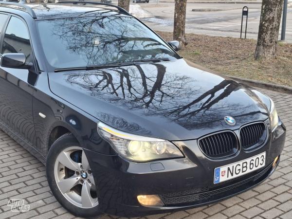 Melns BMW 520 2009 Šilutė, ar dzinēja tilpumu 2.00 L un nobraukumu 312 tūkst. km par 4300 €, foto 3 vietnē AUTOMOTO.COM.LV