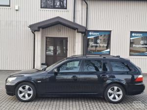 Black BMW 520 2009 in Silute, with an engine capacity of 2.00 L and mileage of 312 thousand km for 4300 €, photo 5 on AUTOMOTO.COM.LV