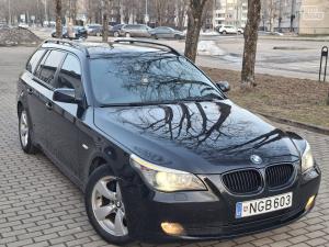 Black BMW 520 2009 in Silute, with an engine capacity of 2.00 L and mileage of 312 thousand km for 4300 €, photo 6 on AUTOMOTO.COM.LV