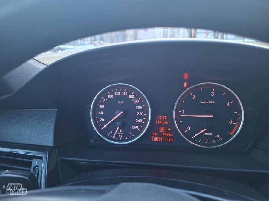 Black BMW 520 2009 in Silute, with an engine capacity of 2.00 L and mileage of 312 thousand km for 4300 €, photo 22 on AUTOMOTO.COM.LV