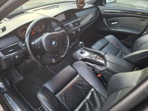 Black BMW 520 2009 in Silute, with an engine capacity of 2.00 L and mileage of 312 thousand km for 4300 €, photo 13 on AUTOMOTO.COM.LV