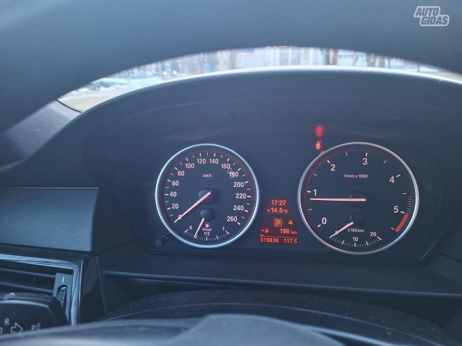 Black BMW 520 2009 in Silute, with an engine capacity of 2.00 L and mileage of 312 thousand km for 4300 €, photo 22 on AUTOMOTO.COM.LV