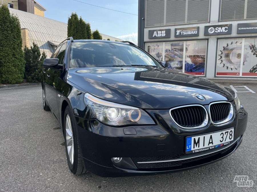 Melns BMW 520 2009 Alīta, ar dzinēja tilpumu 2.00 L un nobraukumu 314 tūkst. km par 3650 €, foto 4 vietnē AUTOMOTO.COM.LV